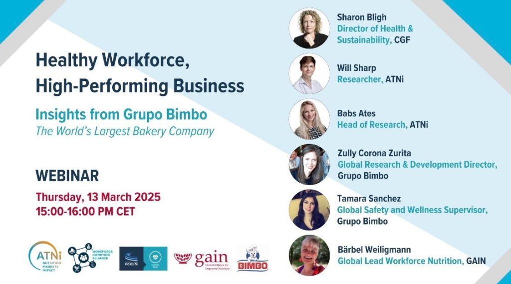 Webinar: Healthy Workforce, High-Performing Business – Workforce ...